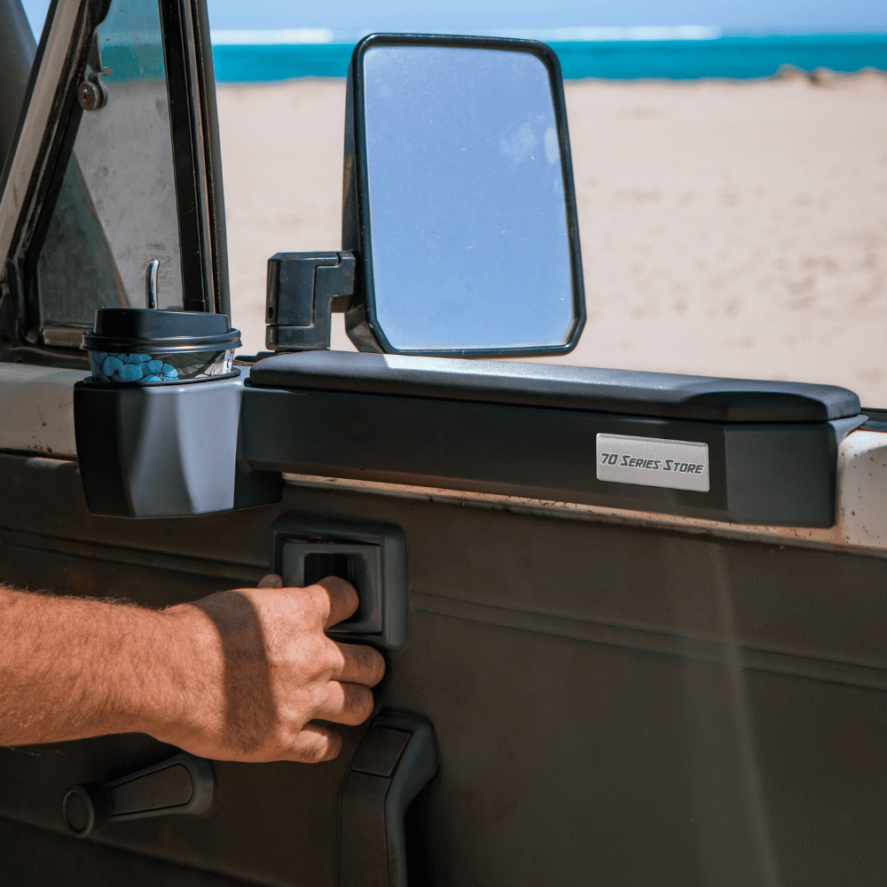 Cup Holder Armrests Pro (Pair) to suit Toyota 70 Series Land Cruisers ...